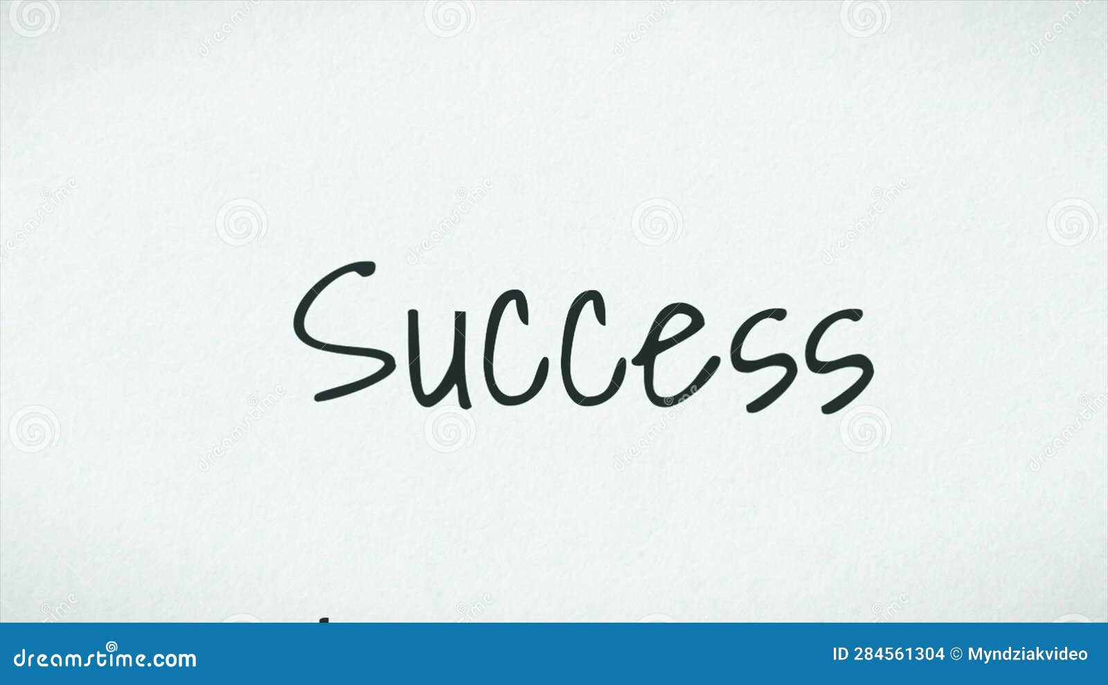 Road To Success Concept Loopable Animation. Elements of Success ...