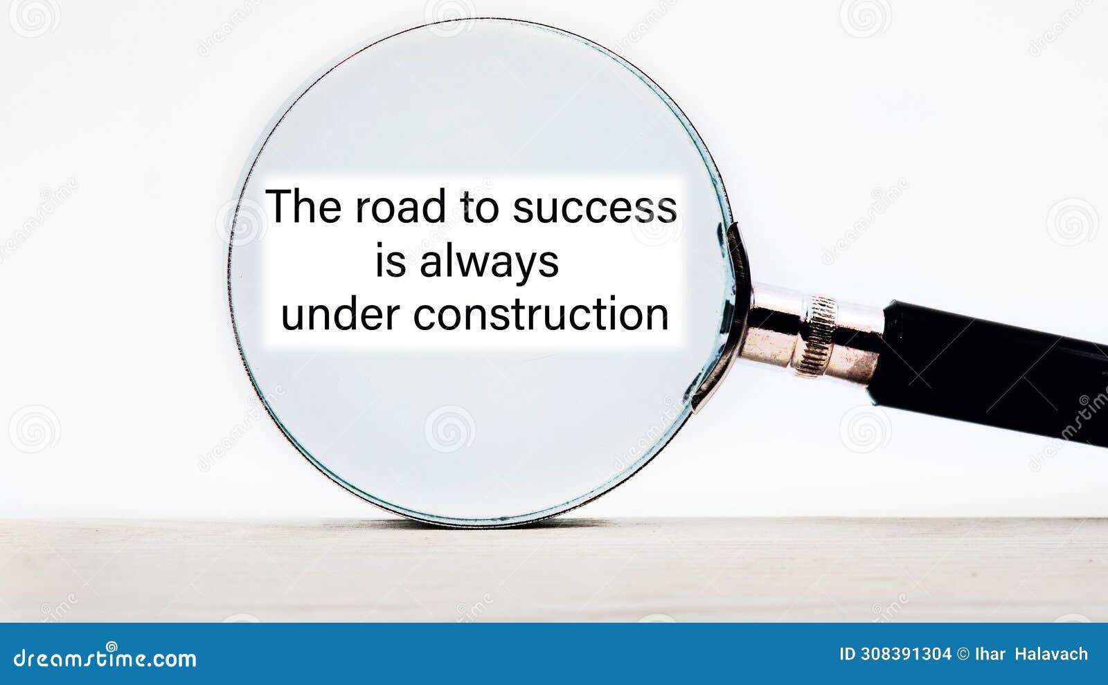 The Road To Success is always Under Construction Text the Phrase is ...
