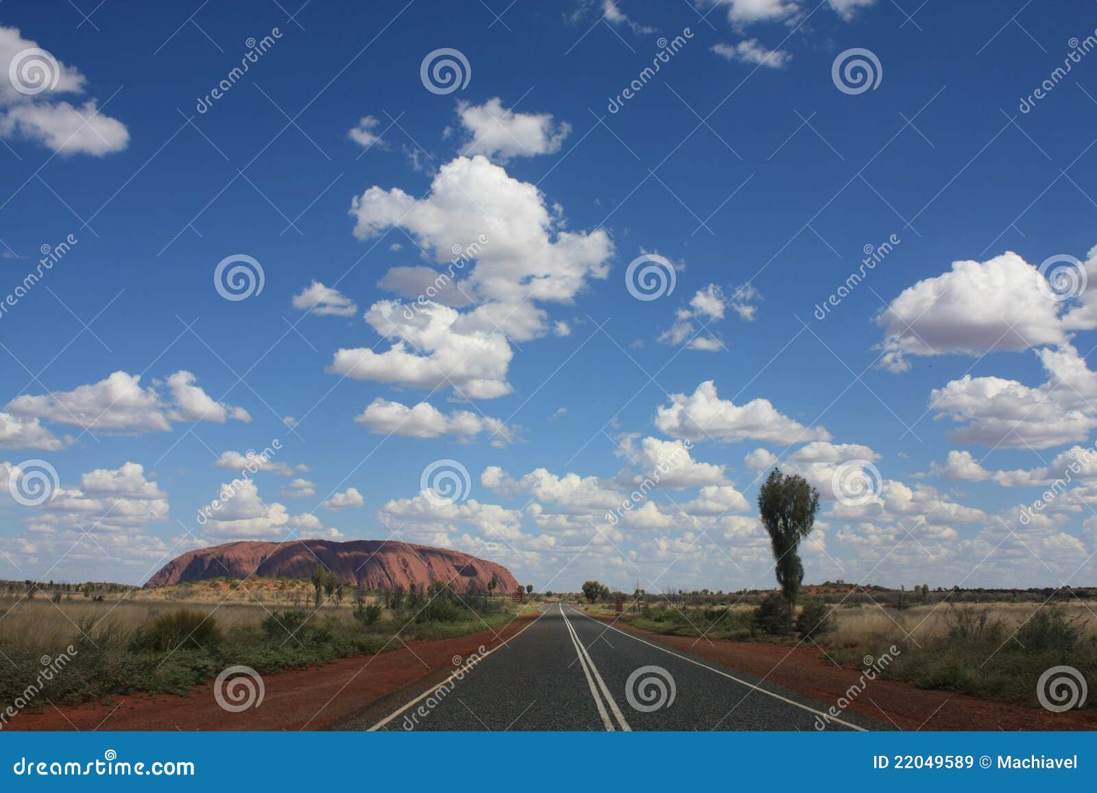 Road To Uluru, Outback Australia Editorial Stock Image - Image of ayers ...