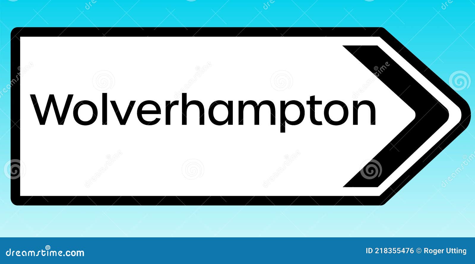 Road to Wolverhampton stock illustration. Illustration of road - 218355476