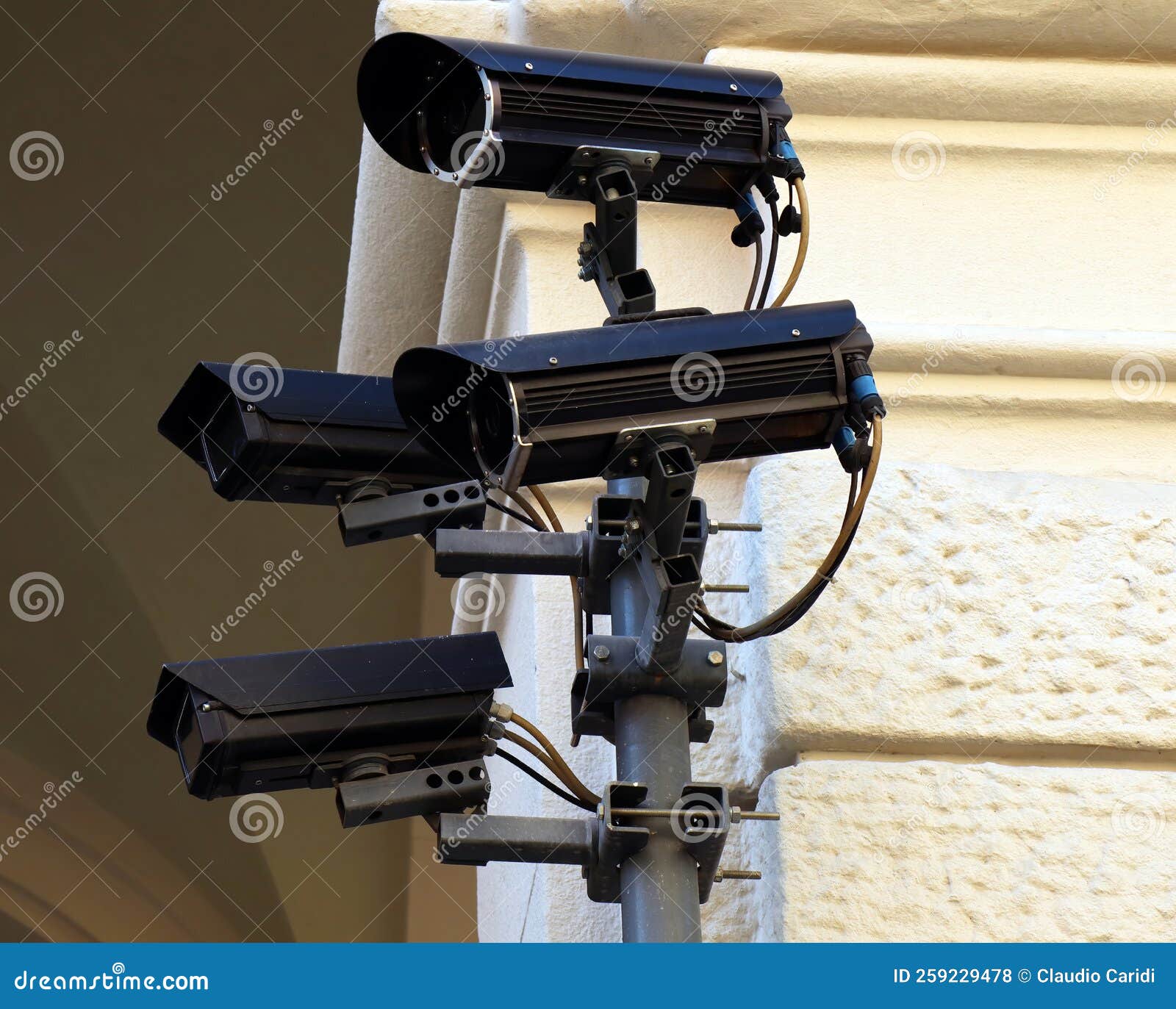 Road Traffic and Safety Cameras. Checking Traffic Conditions and Safety ...