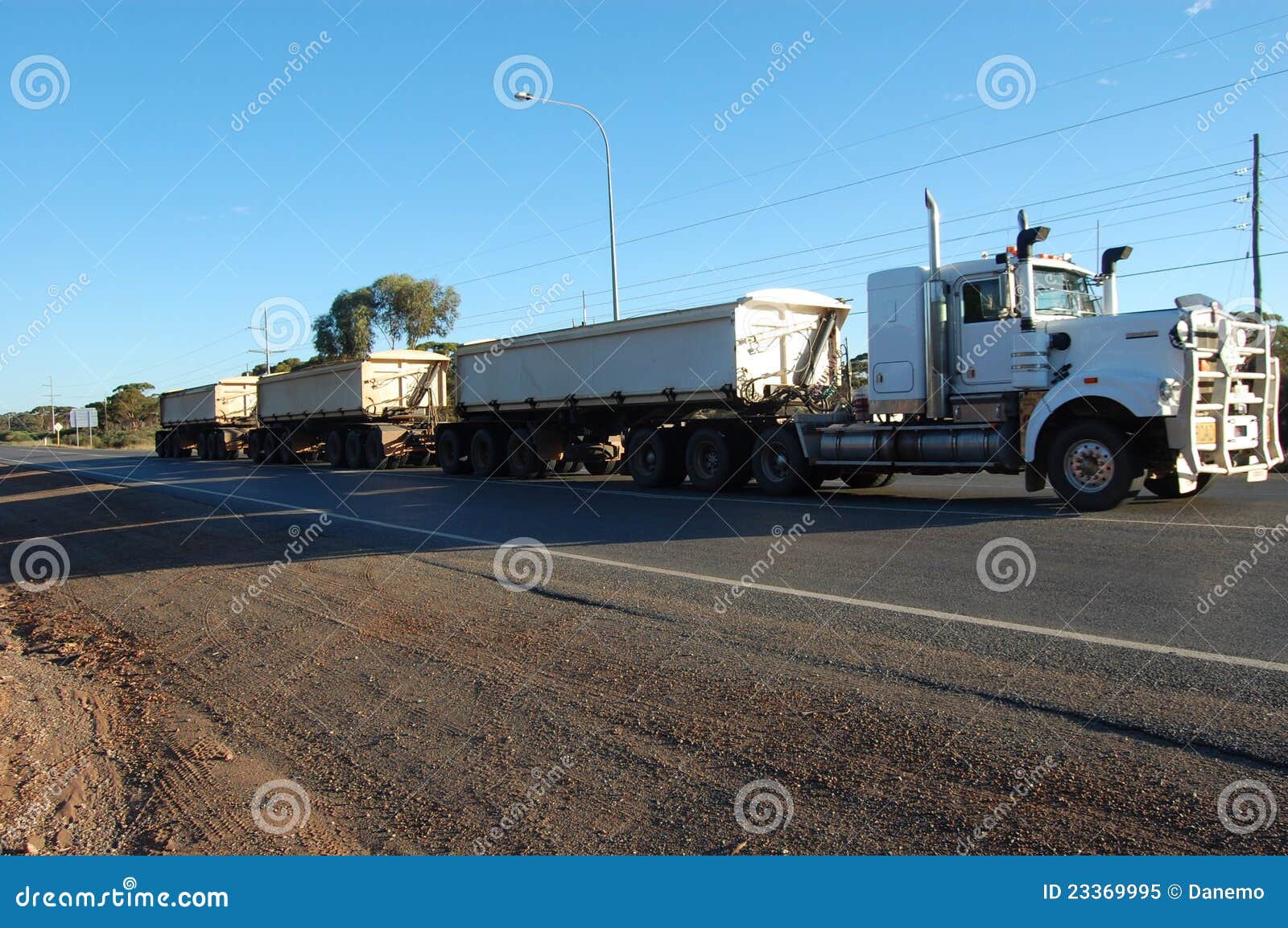 Road train stock image. Image of outback, vehicle, train - 23369995