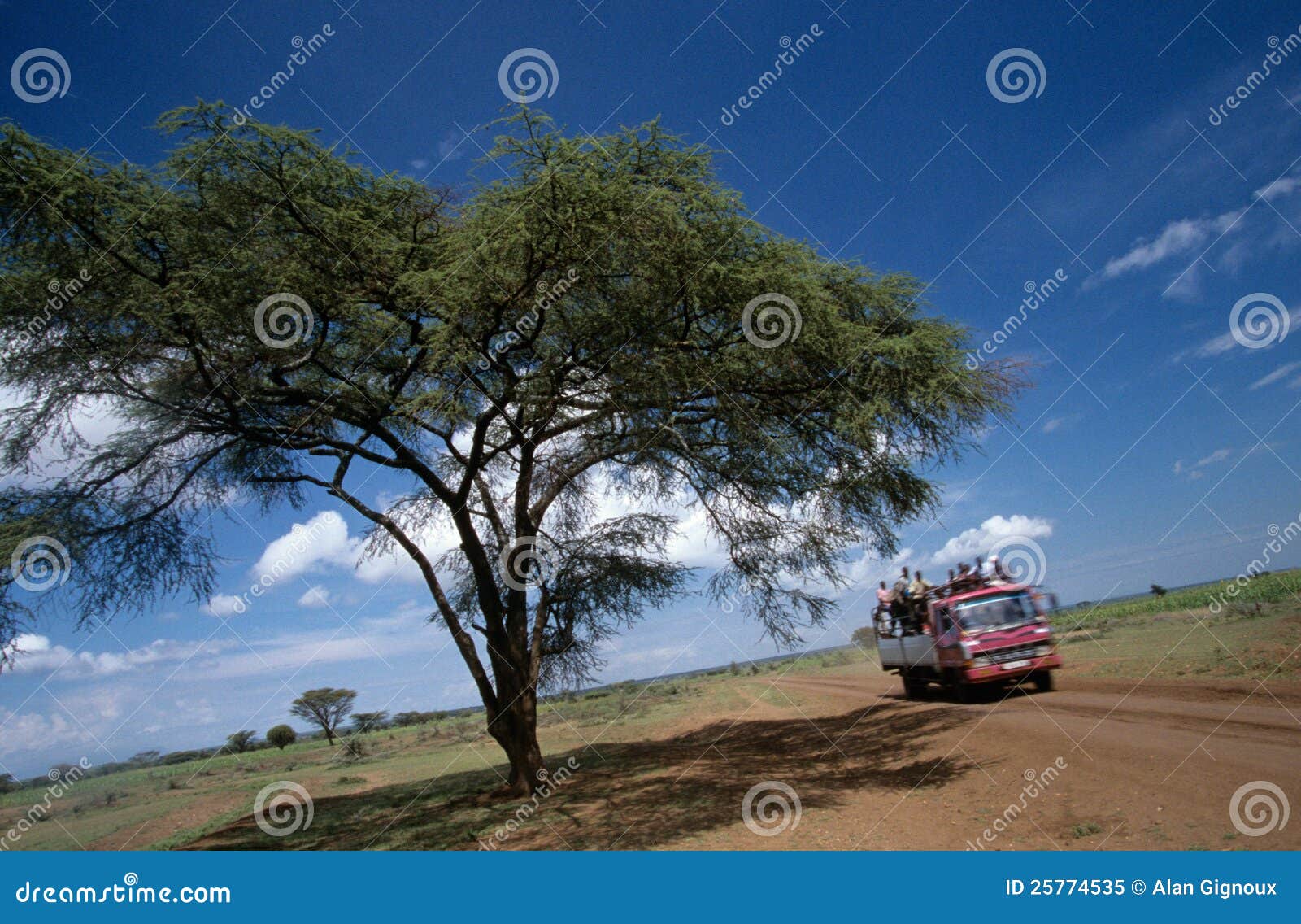 Road transport in Uganda. editorial image. Image of remote - 25774535