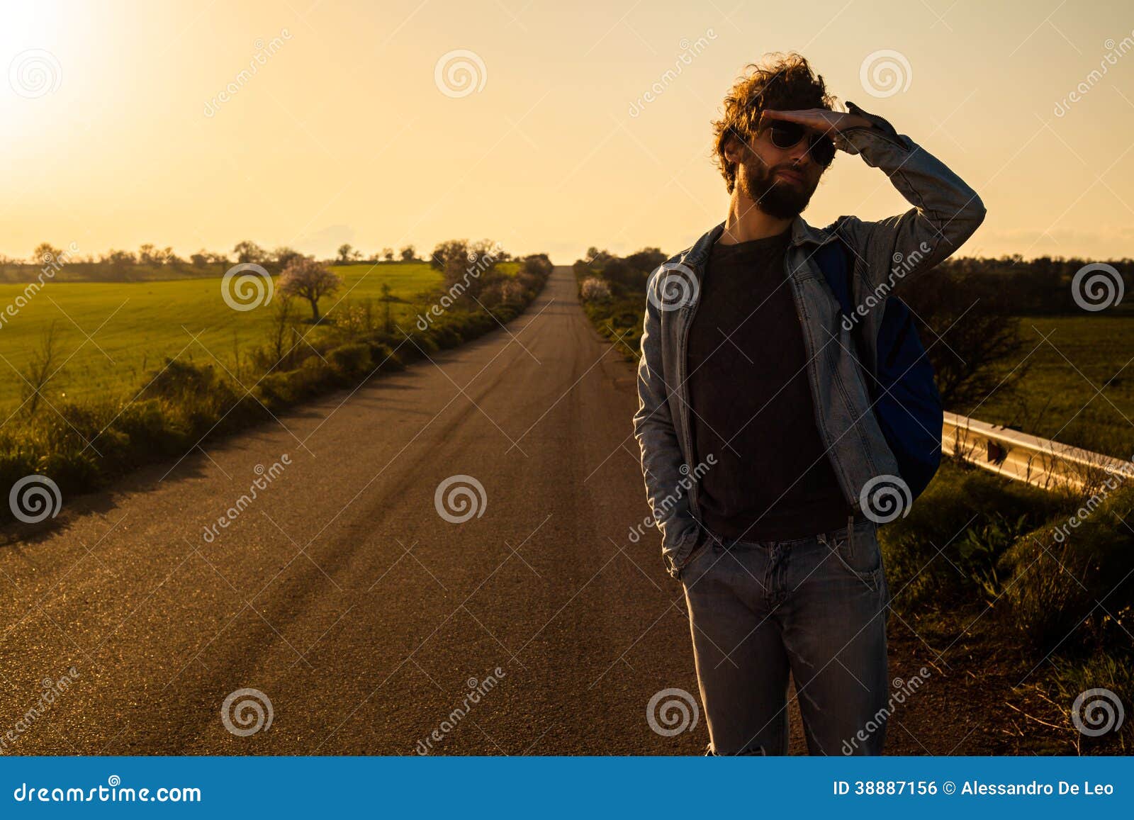On the Road Traveler stock photo. Image of waist, brown - 38887156