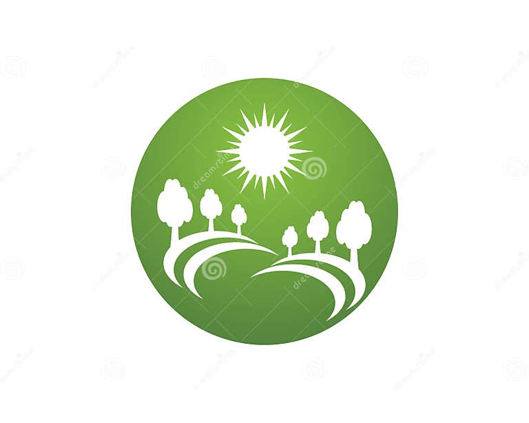 Road tree logo vector stock vector. Illustration of spring - 128474098