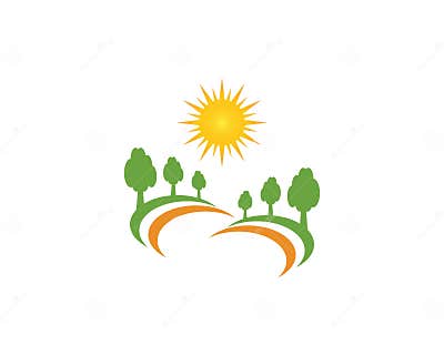 Road tree logo vector stock vector. Illustration of branch - 128474139