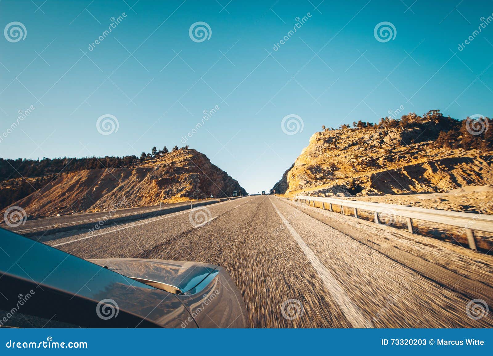 Road Trip at Cappadocia , Turkey Stock Image - Image of museum, clouds ...