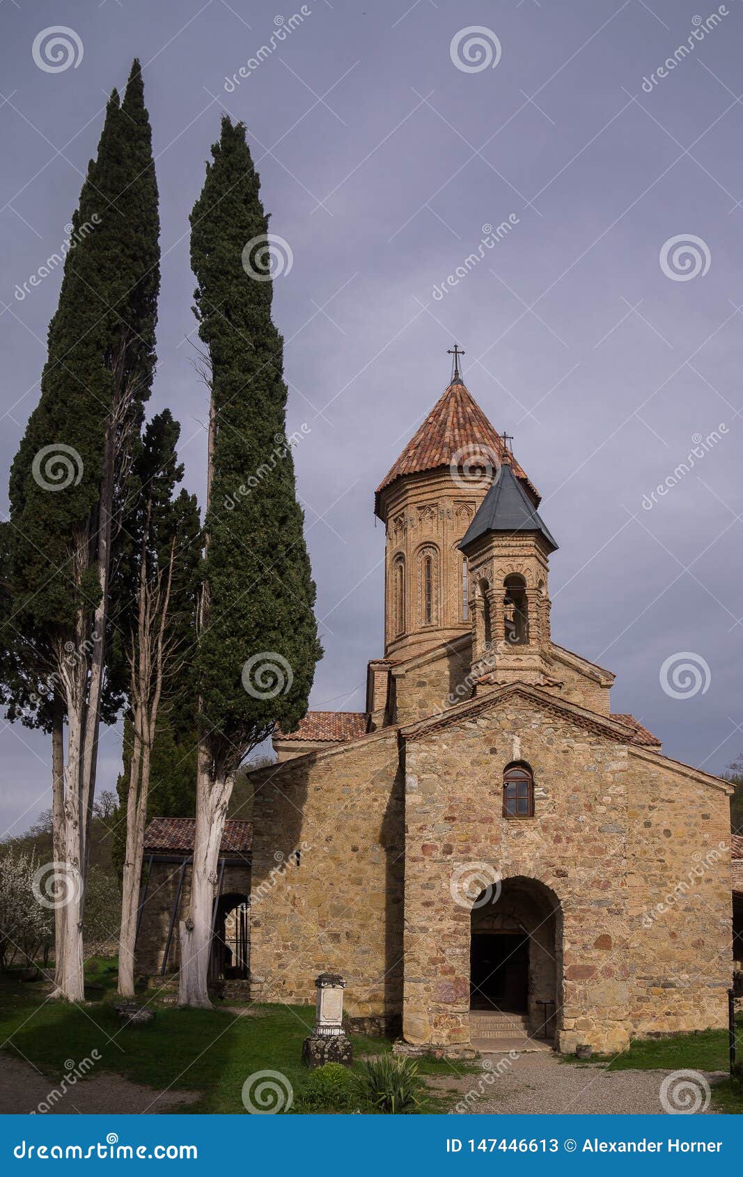 Chapel of Medieval Monastery Stock Image - Image of culture, kakheti ...