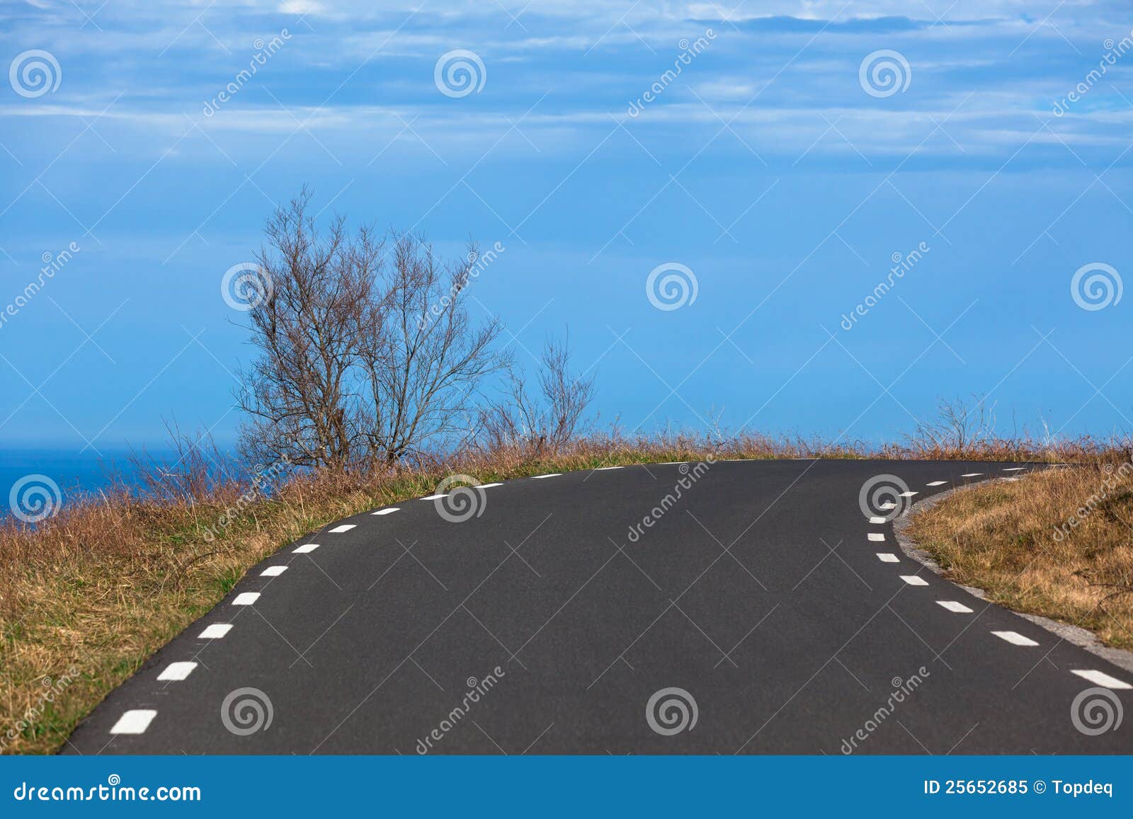 Road turn stock image. Image of perspective, plain, nature - 25652685