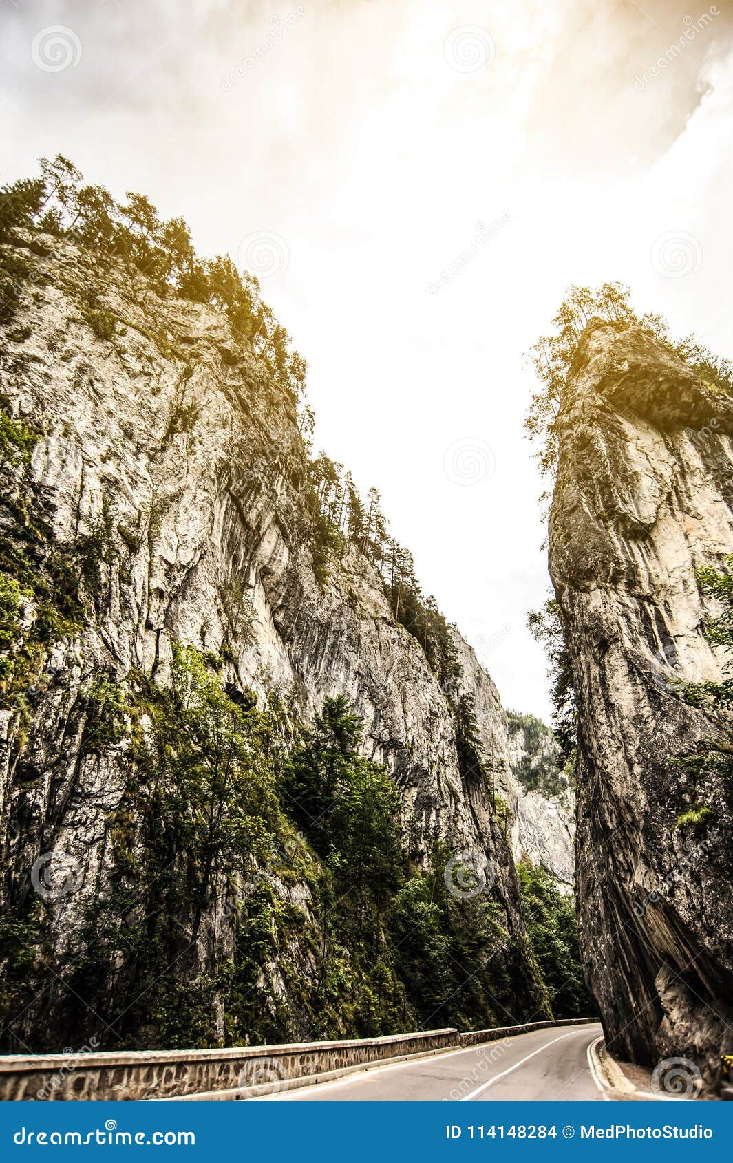 Road between two mountain stock photo. Image of mountain - 114148284