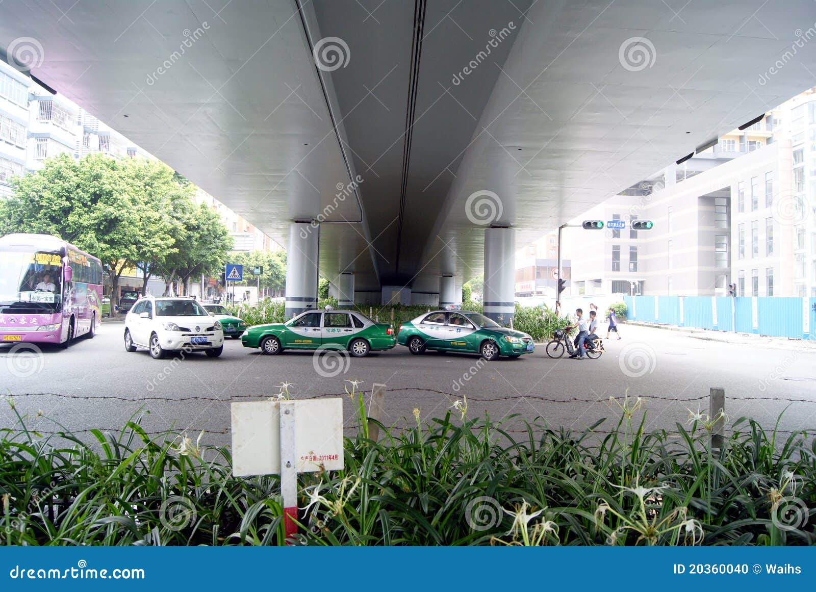 Road under bridge editorial image. Image of tourism, architecture ...