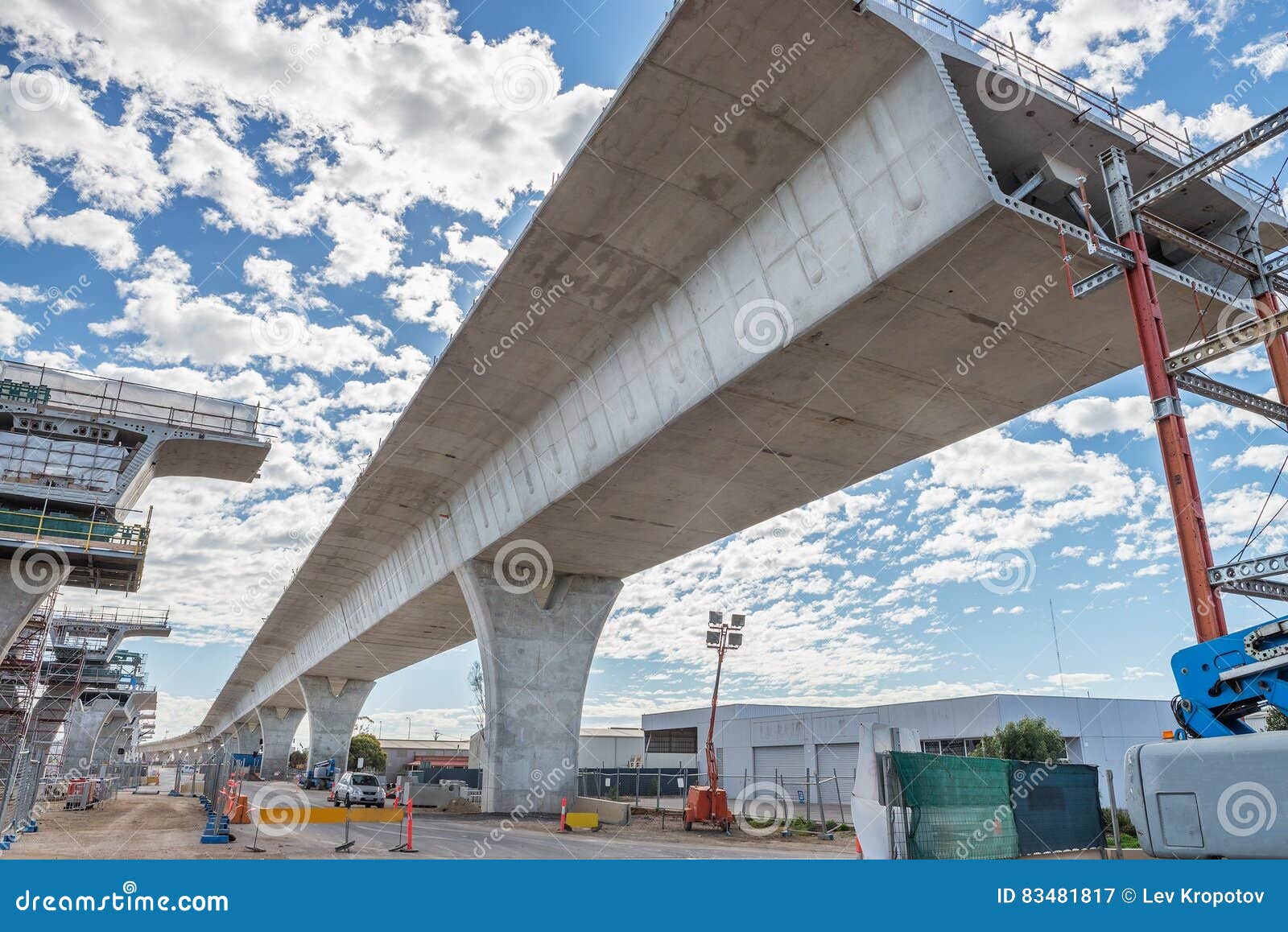 Road under construction stock image. Image of traffic - 83481817