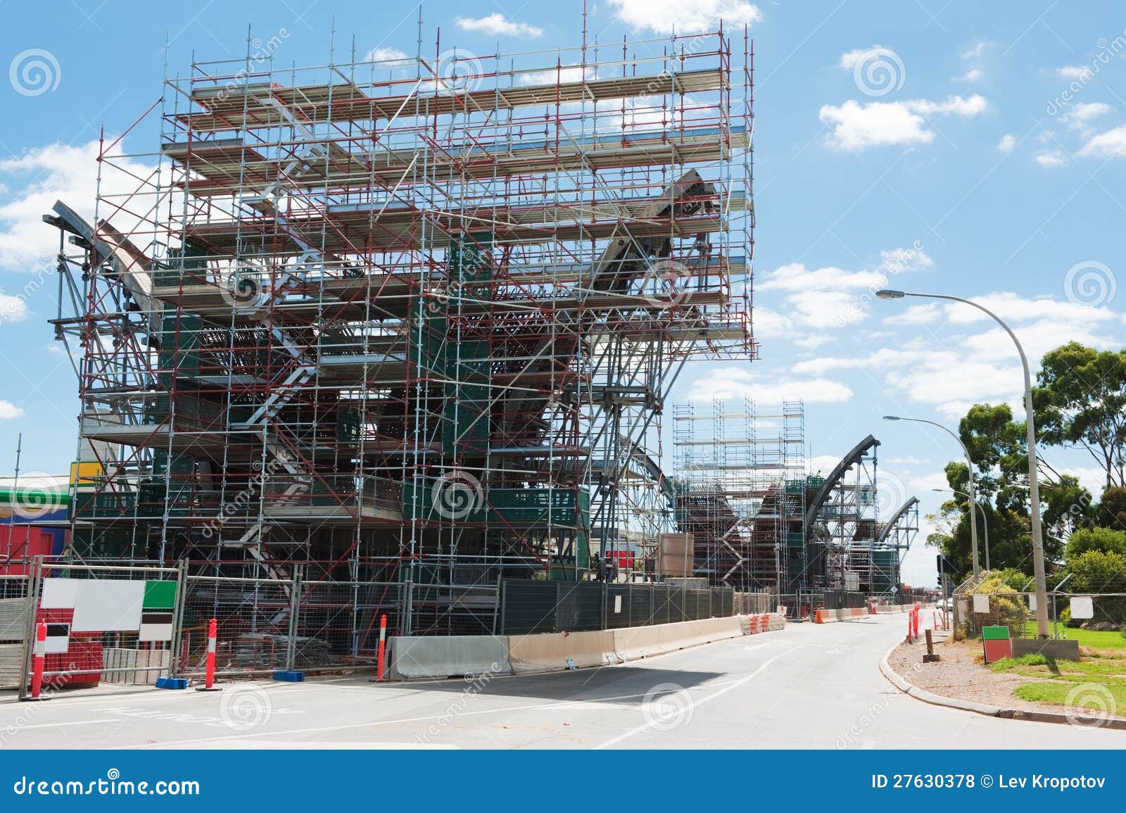 Road under reconstruction stock photo. Image of renovation - 27630378