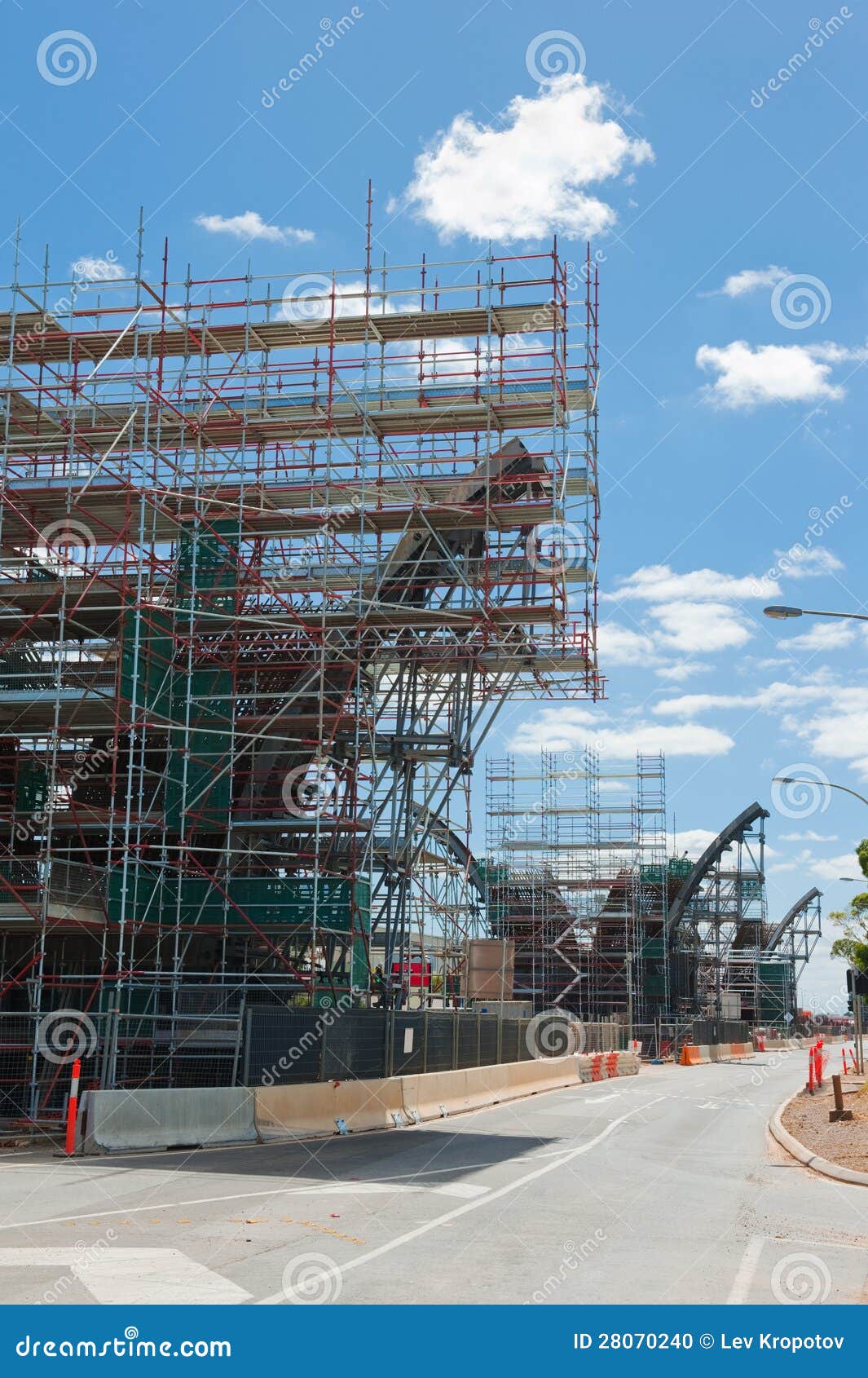 Road under reconstruction stock photo. Image of reconstruction - 28070240