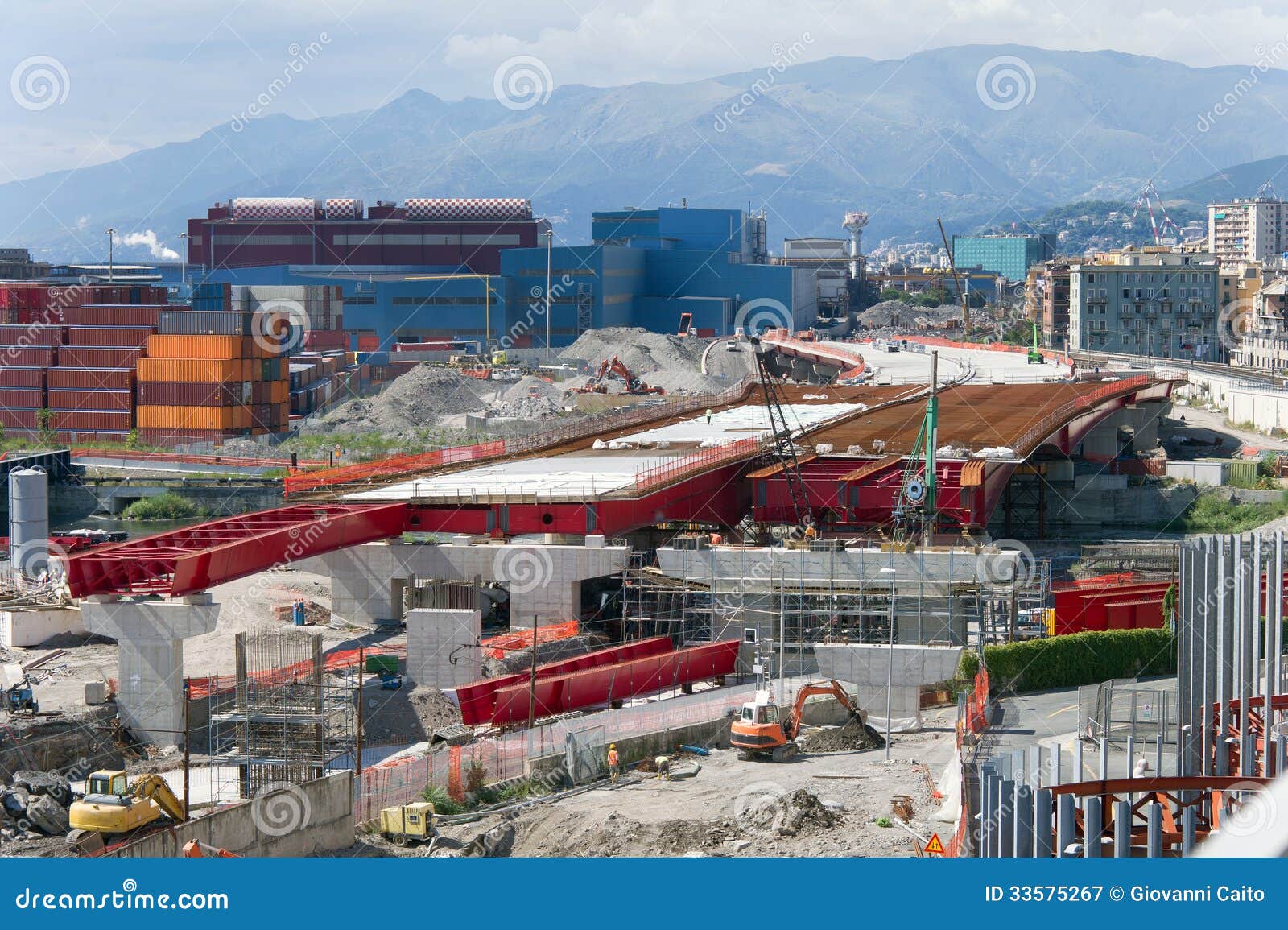 Road under reconstruction stock image. Image of instrument - 33575267