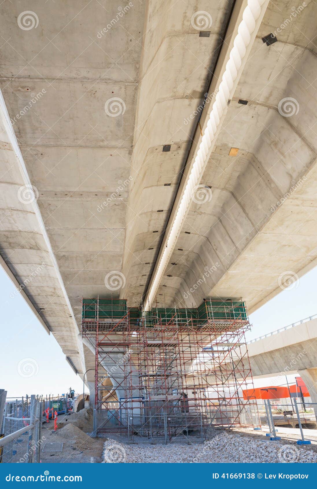 Road under reconstruction stock photo. Image of iron - 41669138