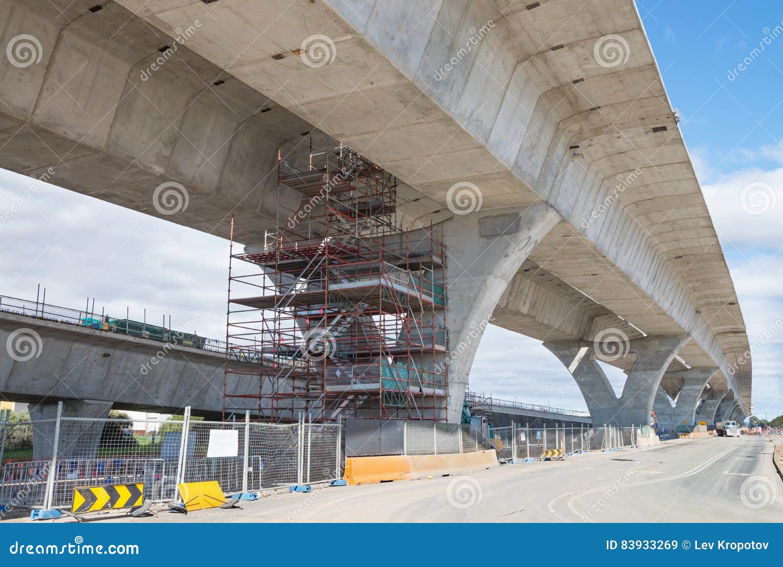 Road under reconstruction stock image. Image of site - 83933269