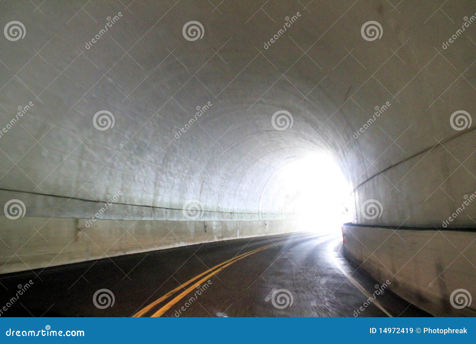 Road in underground tunnel stock image. Image of walls - 14972419