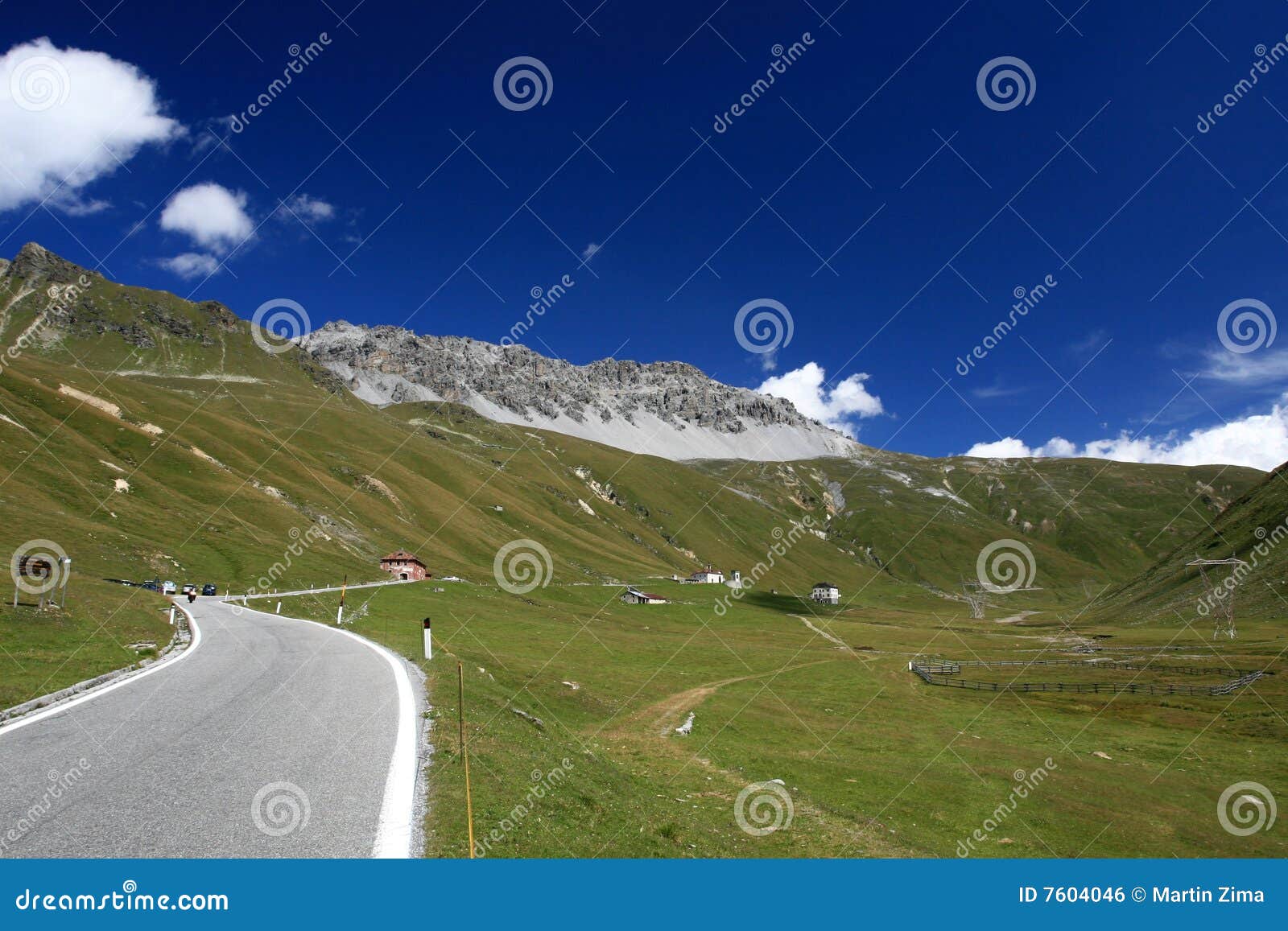 Road up to Passo Stelvio stock photo. Image of valley - 7604046