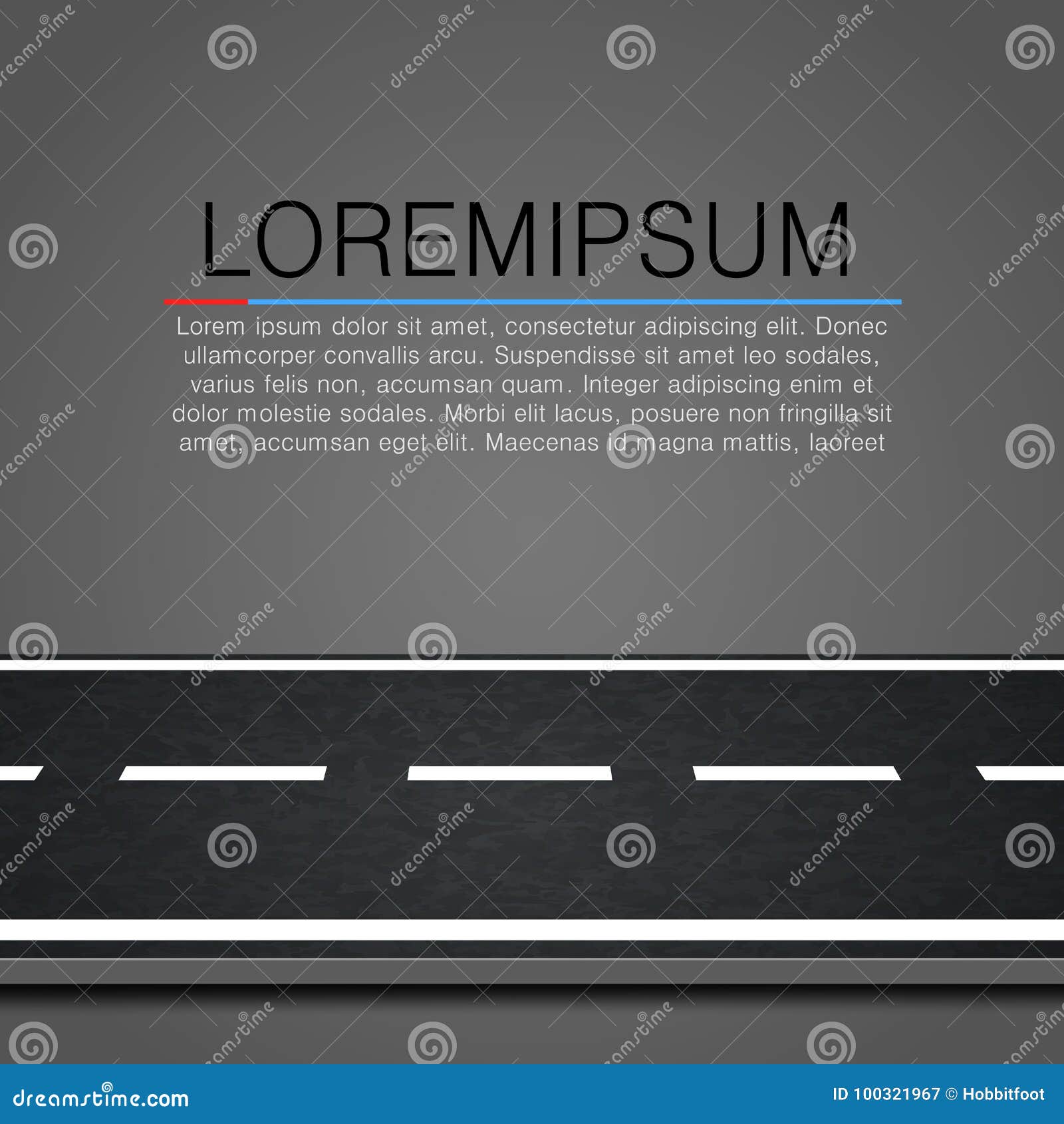 Road vector background stock vector. Illustration of street - 100321967