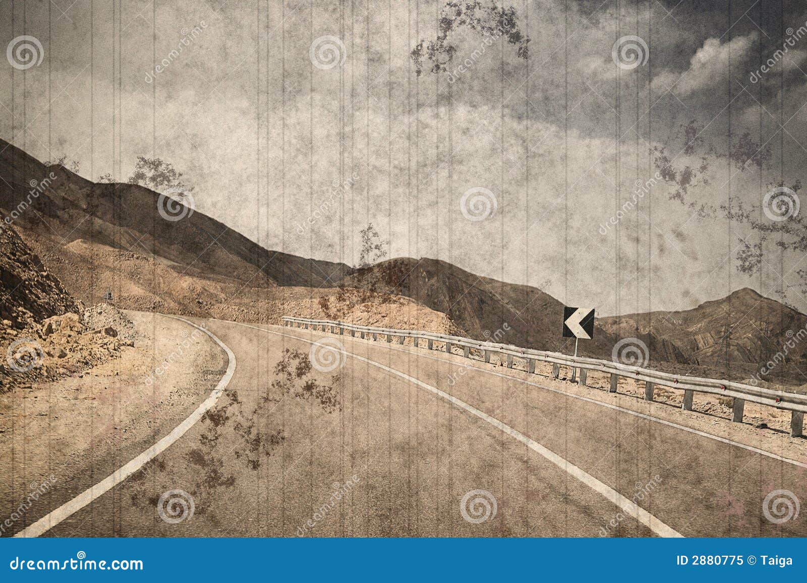 Road / vintage photo stock image. Image of retro, antique - 2880775