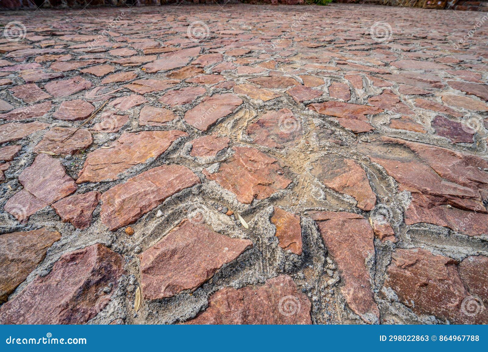 Stairs made of red stone stock image. Image of stairs - 298022863