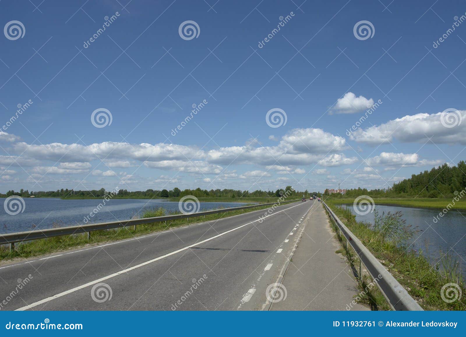Road and water stock image. Image of outdoor, asphalt - 11932761