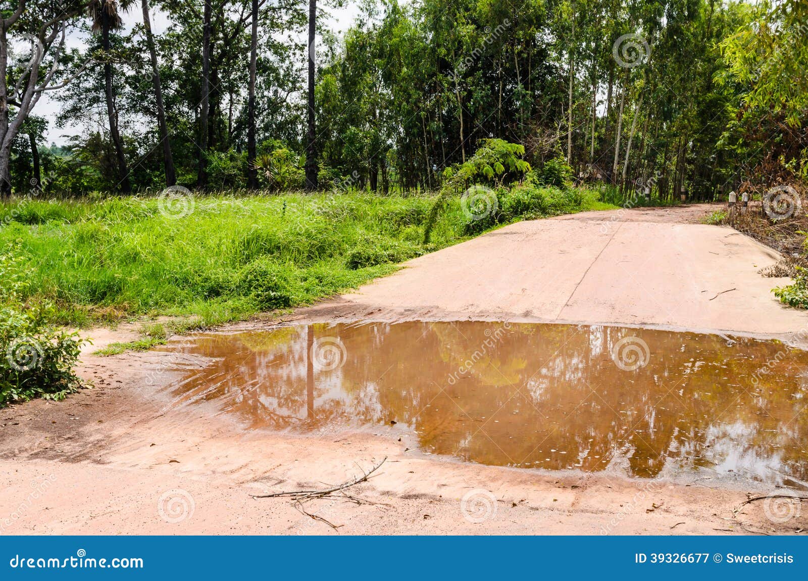 Road and water stock image. Image of view, beauty, spring - 39326677