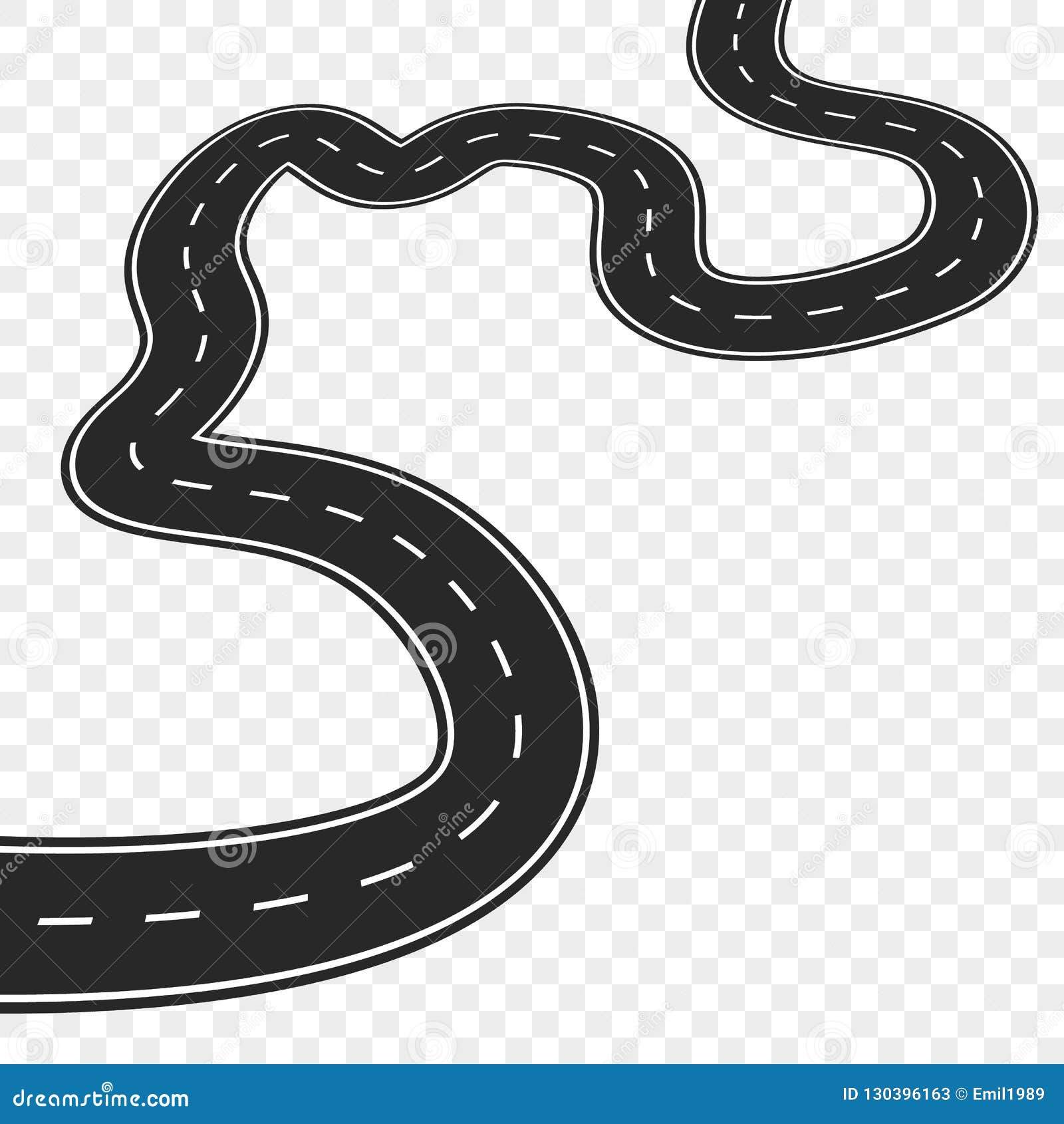 Road way with shadow stock illustration. Illustration of guidance ...
