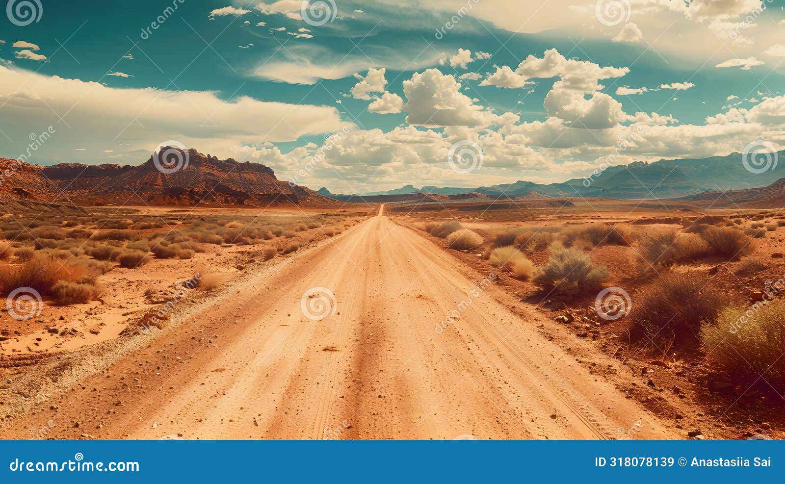 A road in the wild west stock image. Image of landmark - 318078139
