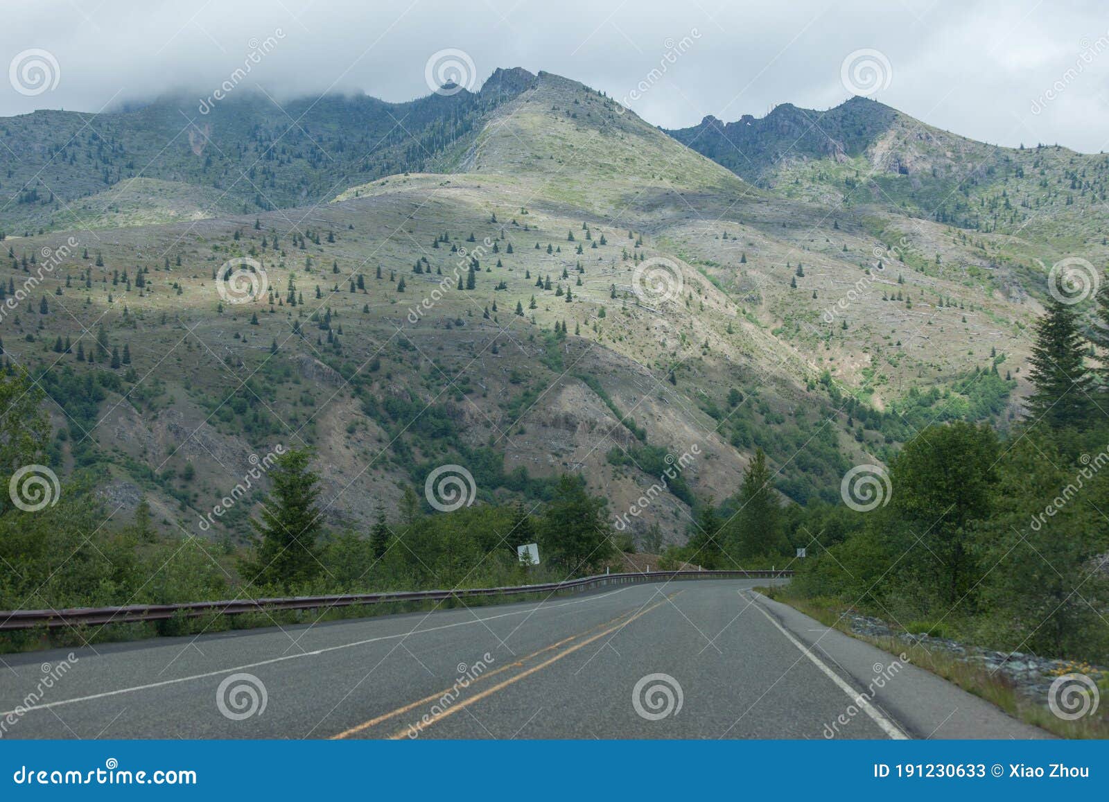 Road in wilderness stock image. Image of drive, surface - 191230633