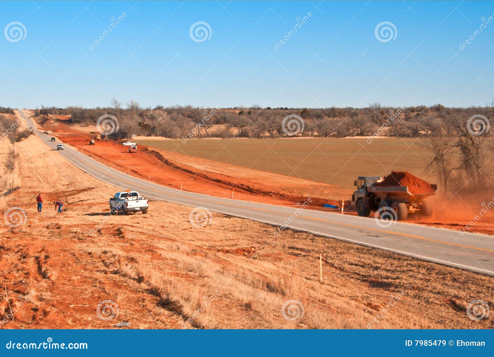 Road Work stock image. Image of transport, traffic, vehicles - 7985479