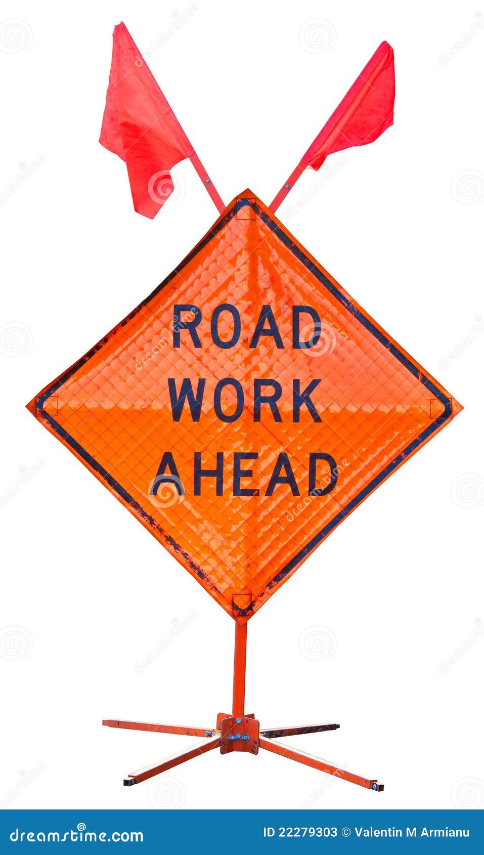 Road Work Ahead Reduce Speed 40 KM/H Speed Limited Zone Safety Warning ...