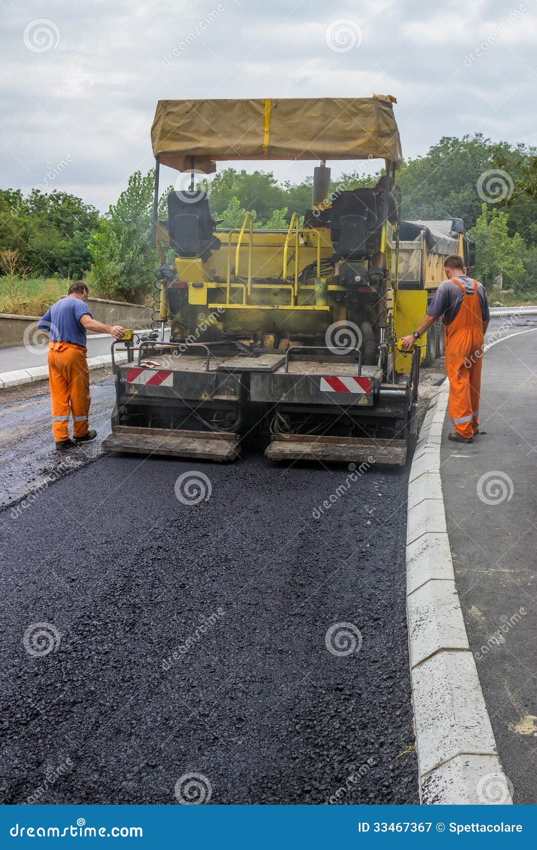 Road Work stock image. Image of project, asphalt, paving - 33467367