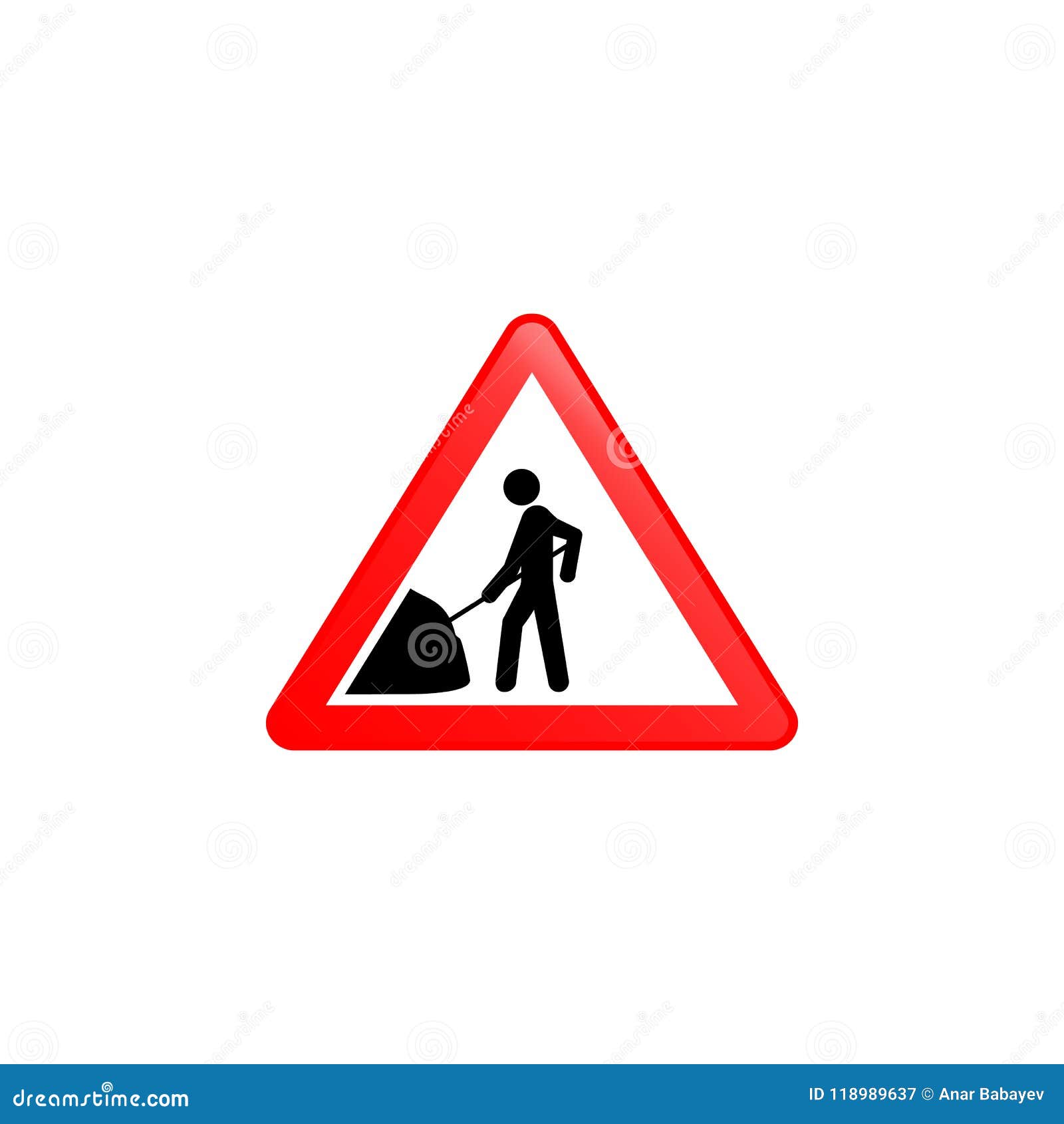 Road Work Icon. Element of Road Signs Icon for Mobile Concept and Web ...