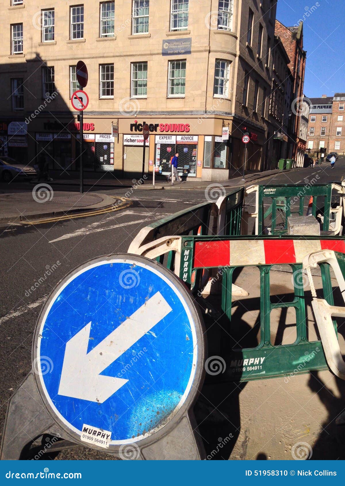Blue Arrow Train At Henry Coanda International Airport Railway Station ...