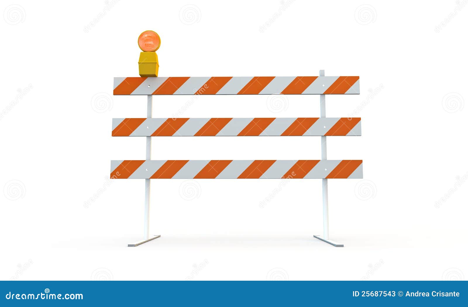Roadblock stock illustration. Illustration of obstacle - 25687543
