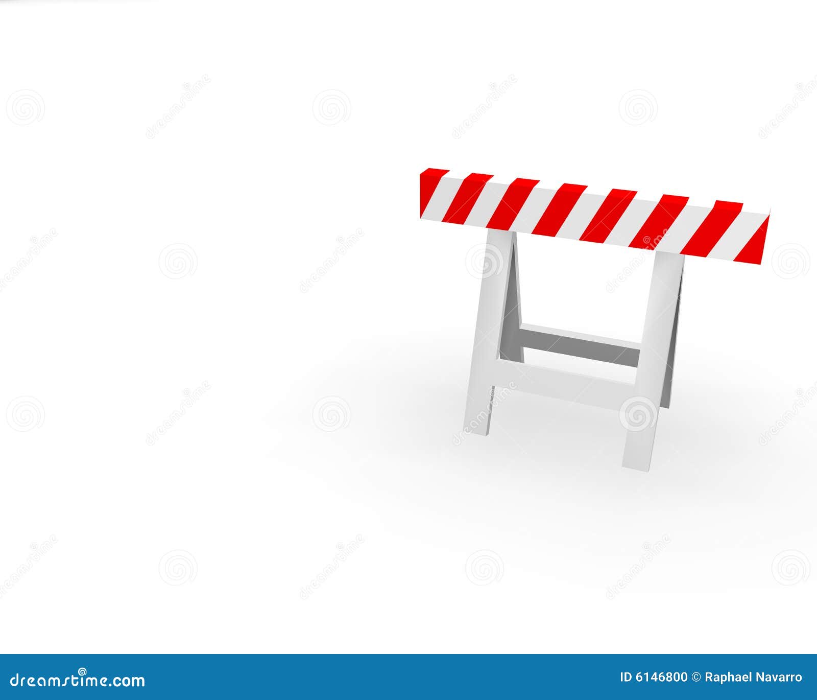 Roadblock Royalty-Free Stock Image | CartoonDealer.com #6146800