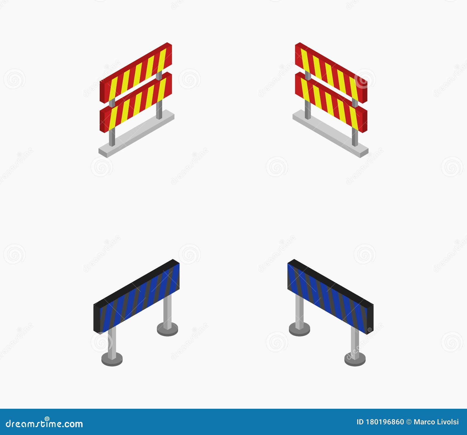 Roadblock Icon Vector. Boundary Illustration Symbol. Obstacle Logo ...