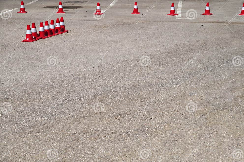 Roadblocks stock image. Image of foreground, danger, focus - 33055975