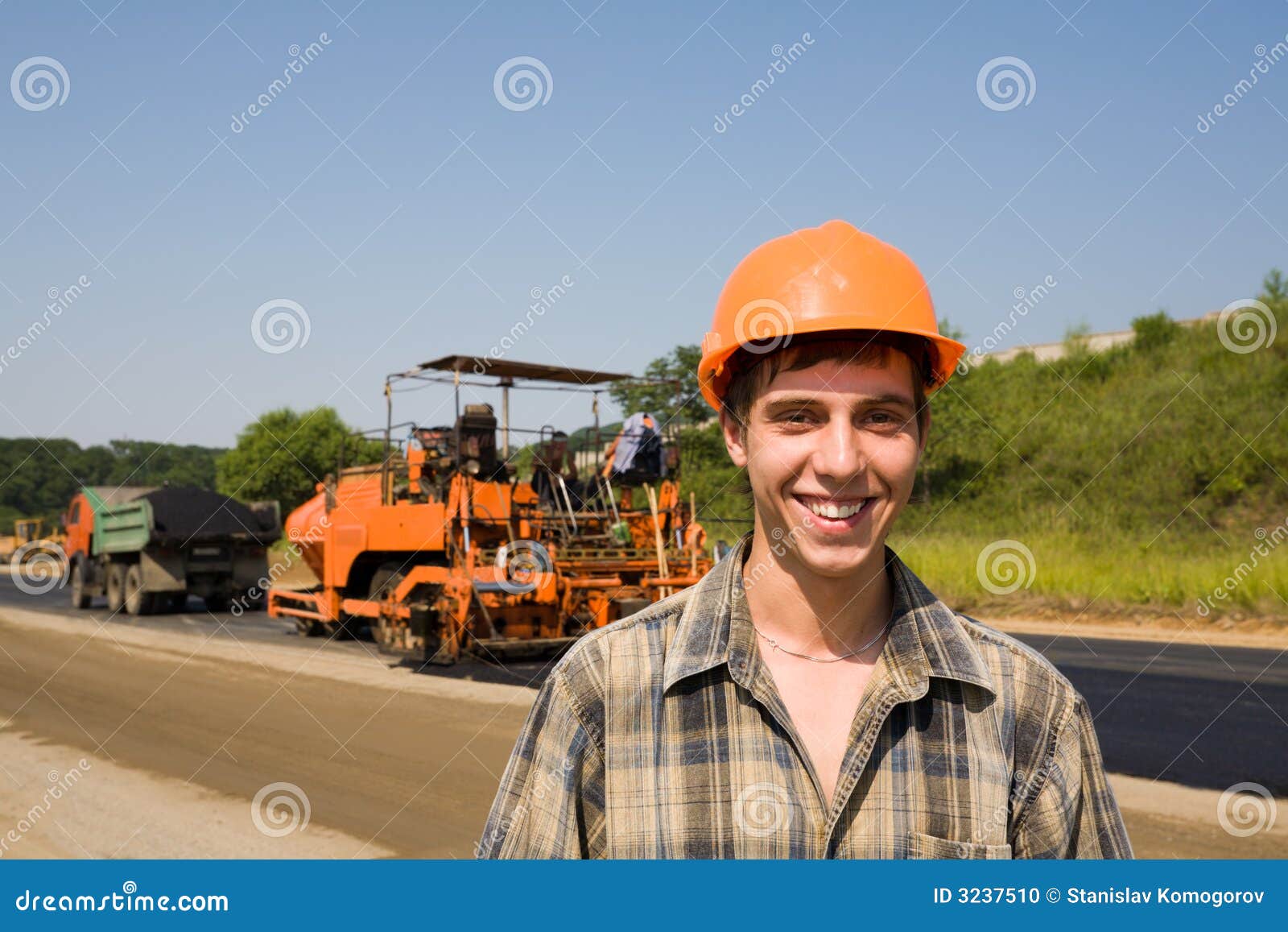 Roadman stock photo. Image of business, construction, contractor - 3237510