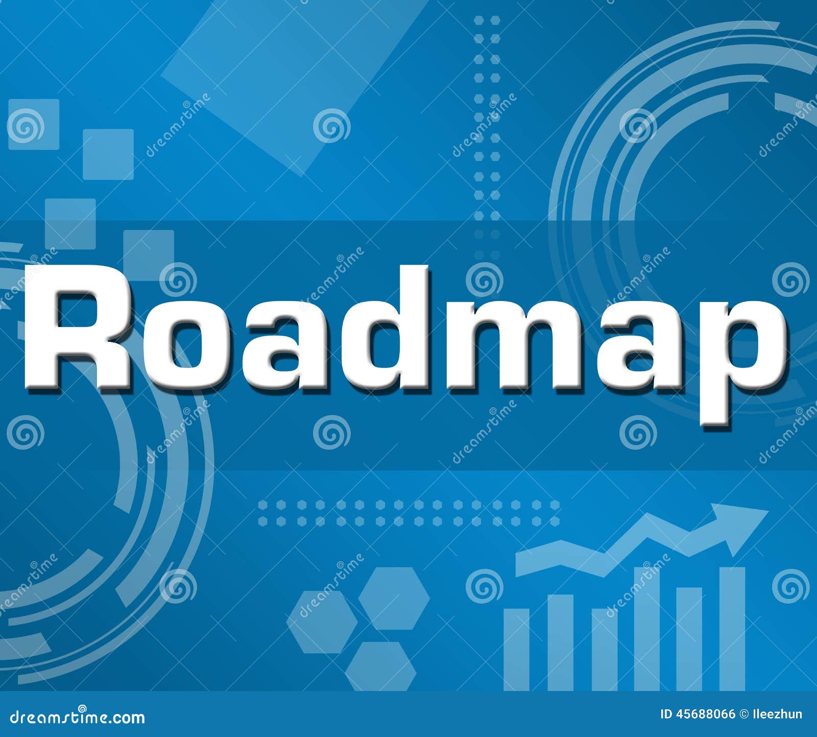 Roadmap Stock Illustration - Image: 45688066