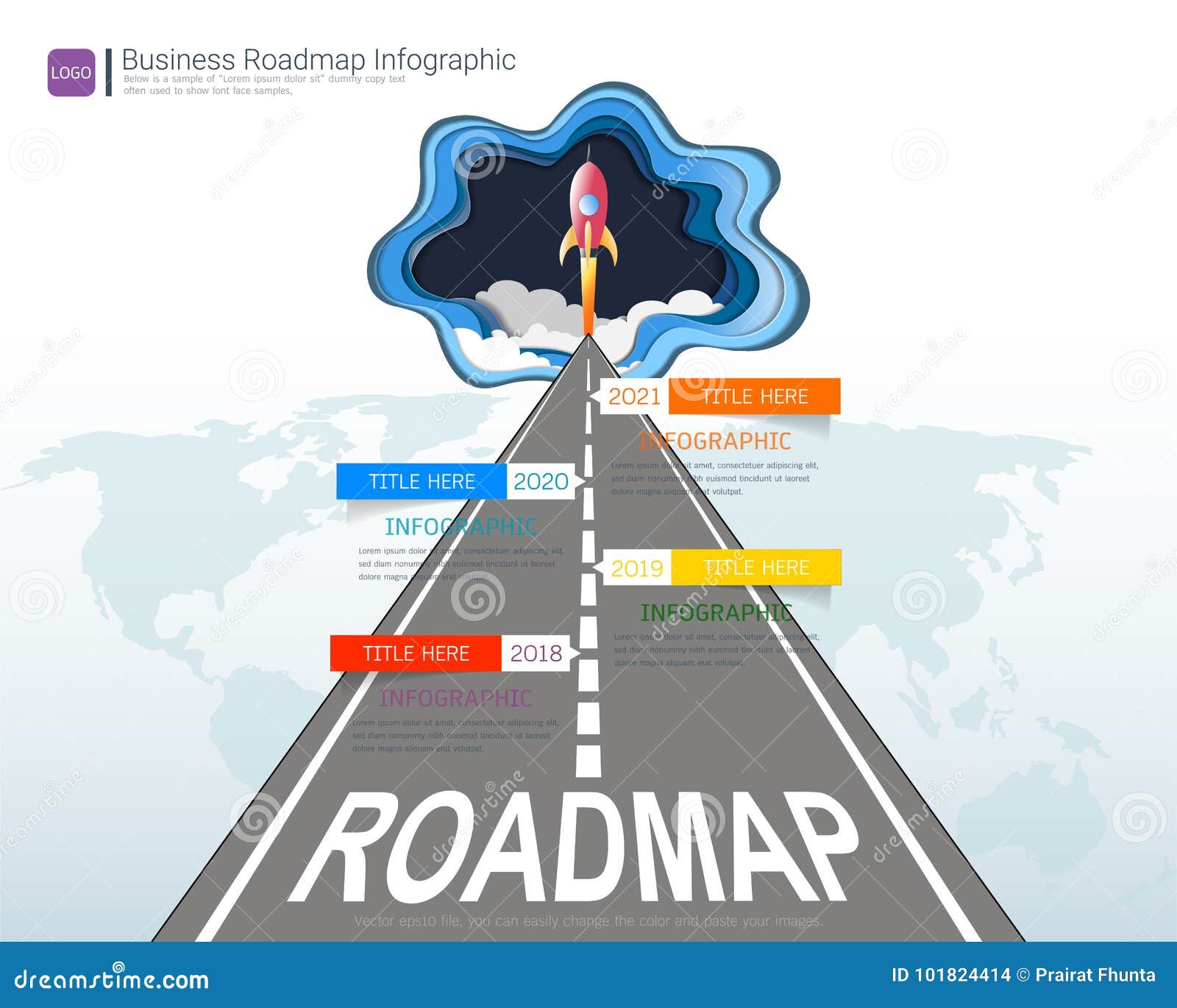 Roadmap Timeline Infographic Design Template Stock Vector ... Roadmap Timeline Infographic Design Template Stock Vector ...