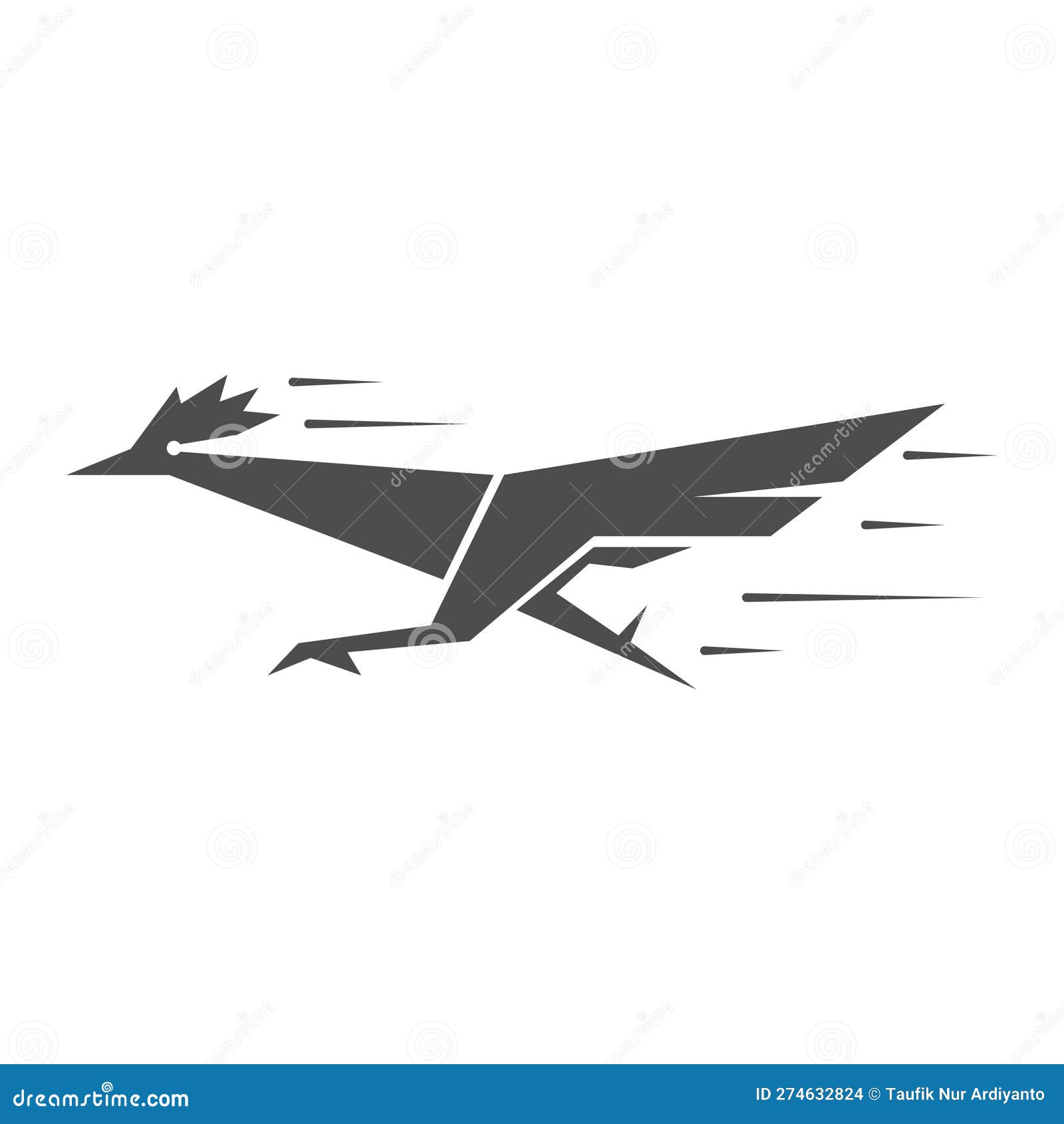 Roadrunner Logo Icon Design Stock Vector - Illustration of wildlife ...