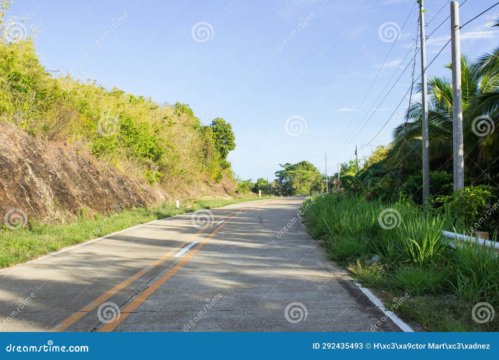 Roads Around Palawan Island Stock Image - Image of island, tourism ...