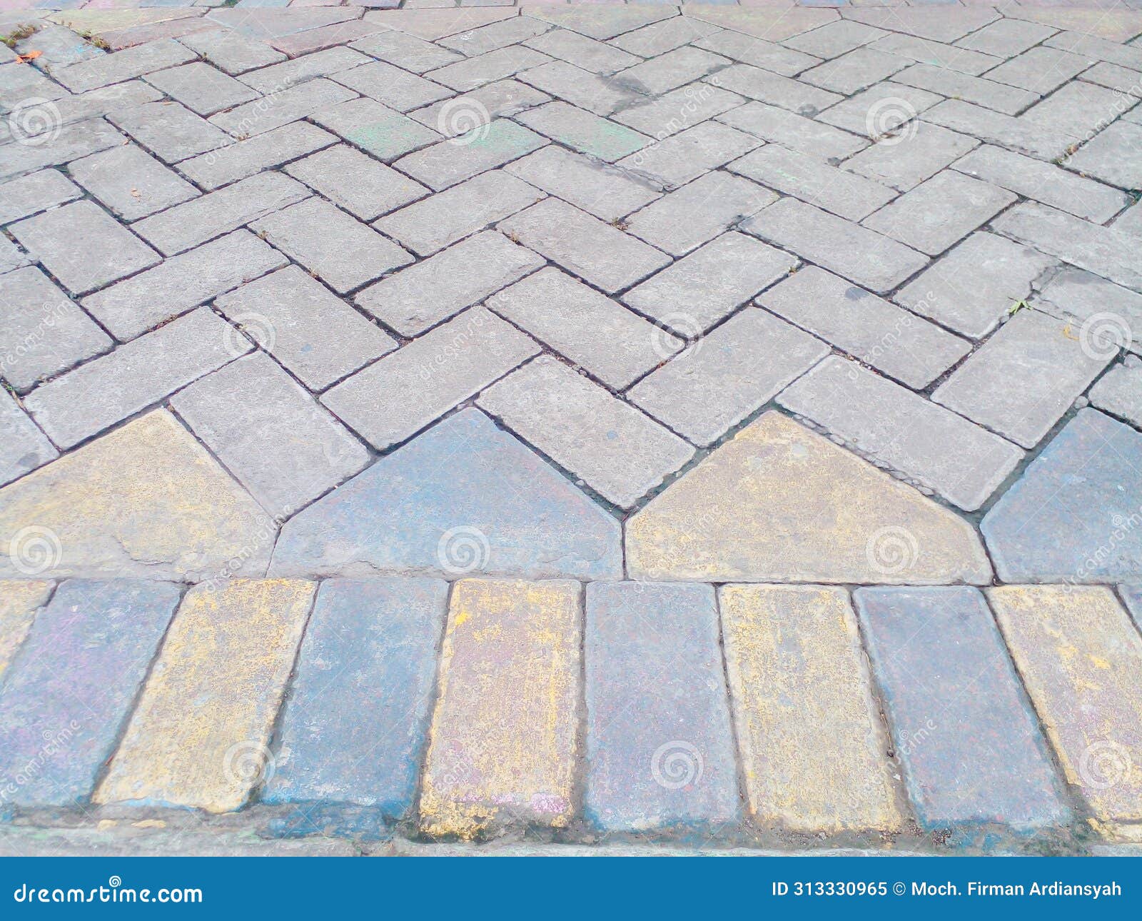 Roads with Old Paving Patterns. Background of Paving Road Pattern Stock ...