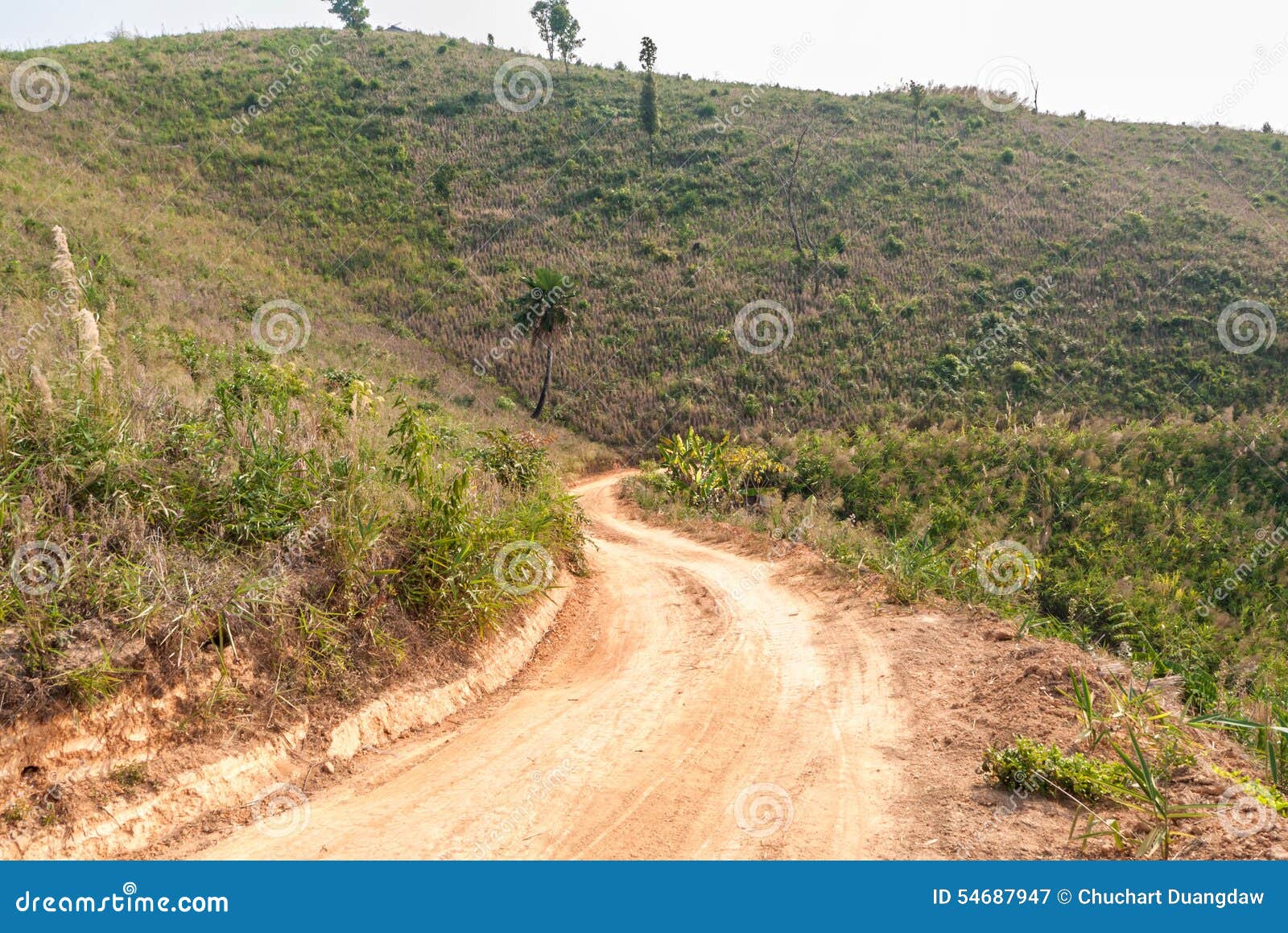 Roads in Rural Areas of Developing Countries Stock Image - Image of ...