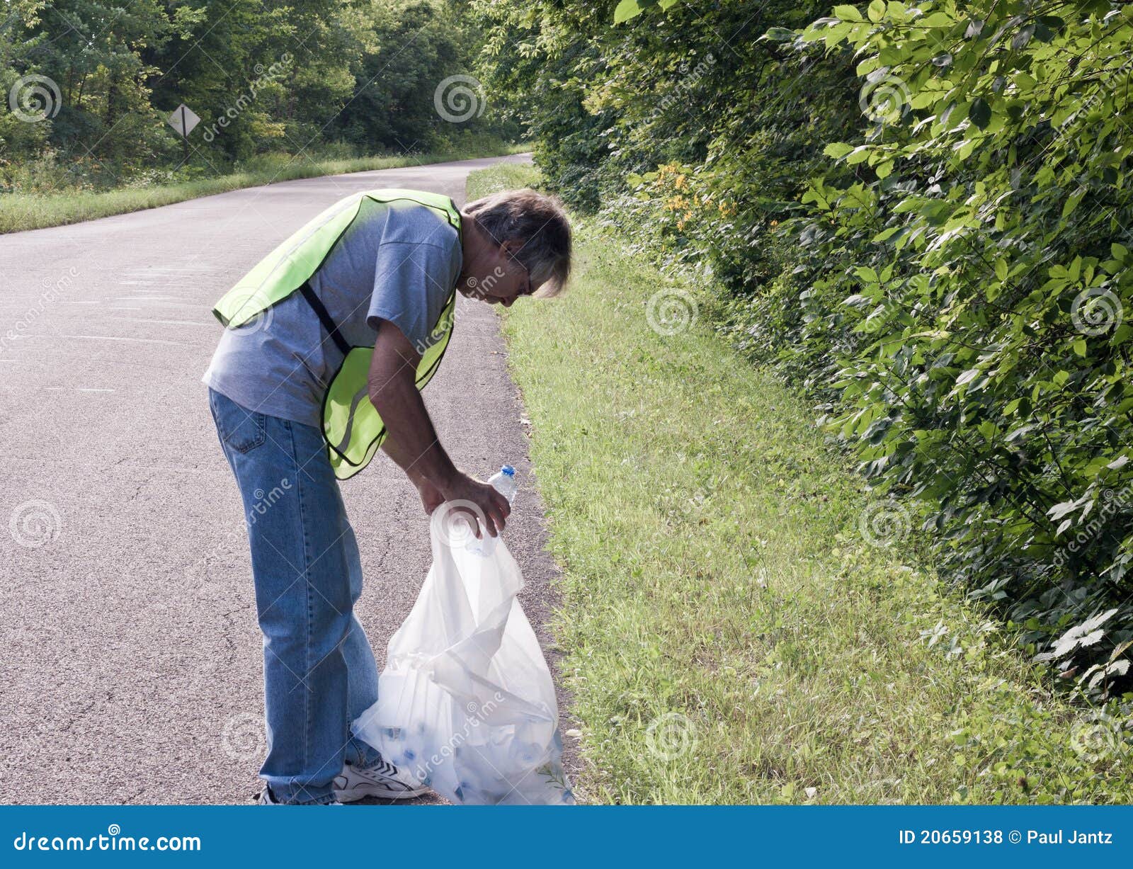 Roadside cleanup stock photo. Image of road, recycle - 20659138