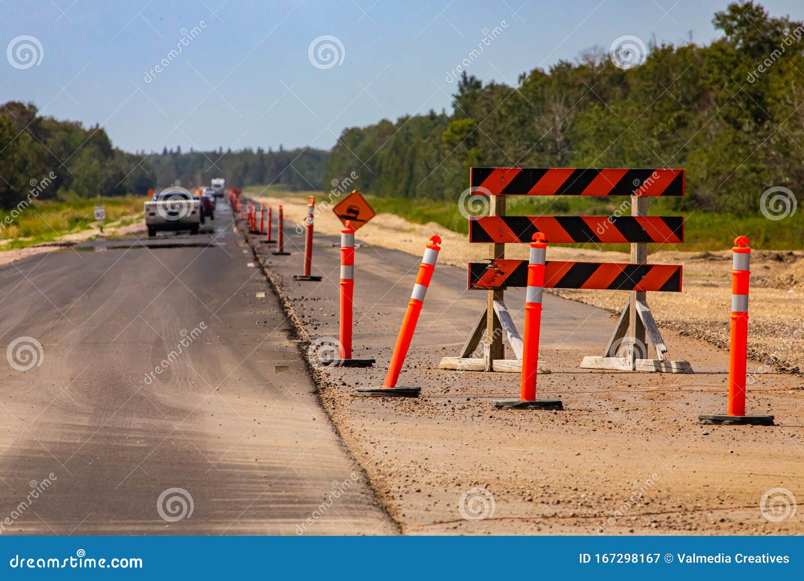 Warning Signs On The Freeway