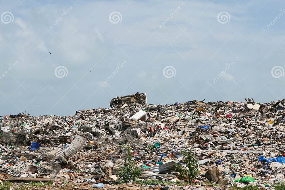 Roadside Dump stock photo. Image of garbage, biodegradable - 3348924